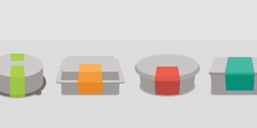 Clamshell Wrap Labeling for Your Fresh Food Containers