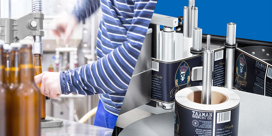 Hand Label Application vs Automatic Label Applicators