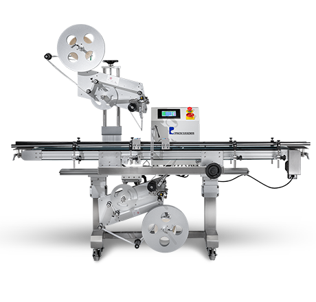 PL-221D Clamshell, Top and Bottom Labeling Machine | Pack Leader USA