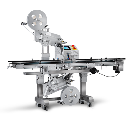 PL-221D Clamshell, Top and Bottom Labeling Machine | Pack Leader USA